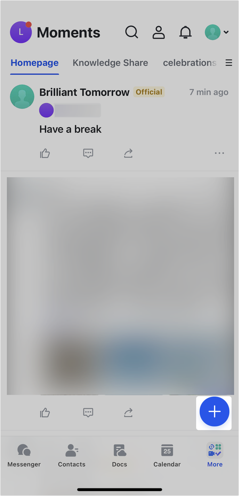 Admin | Create, use, and manage official accounts in Moments