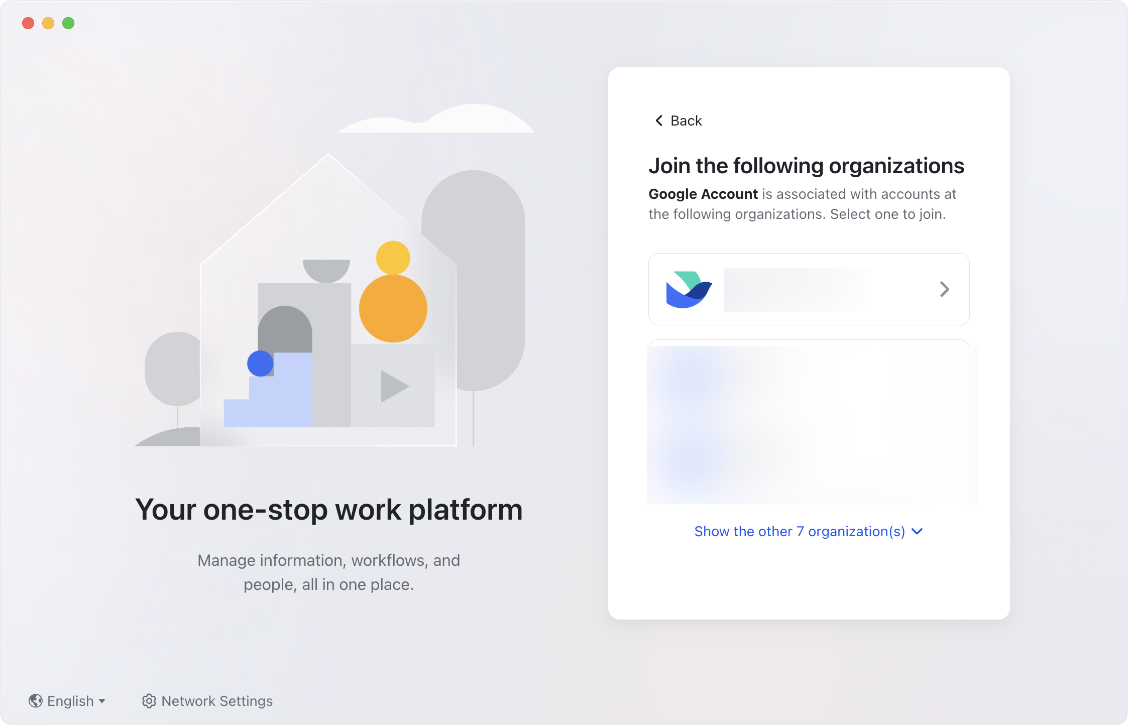 Enable a Google account or Apple ID to be used for login