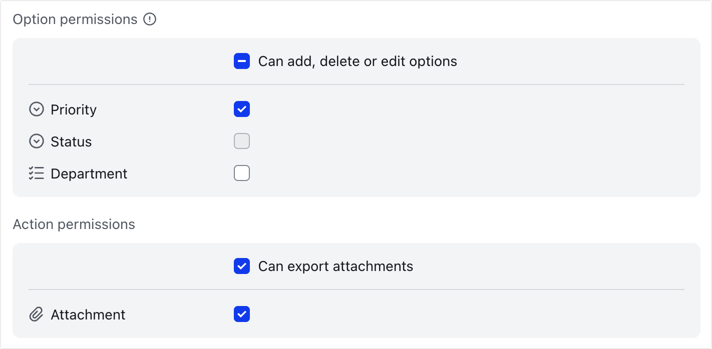 Overview of record and field permissions in advanced permissions