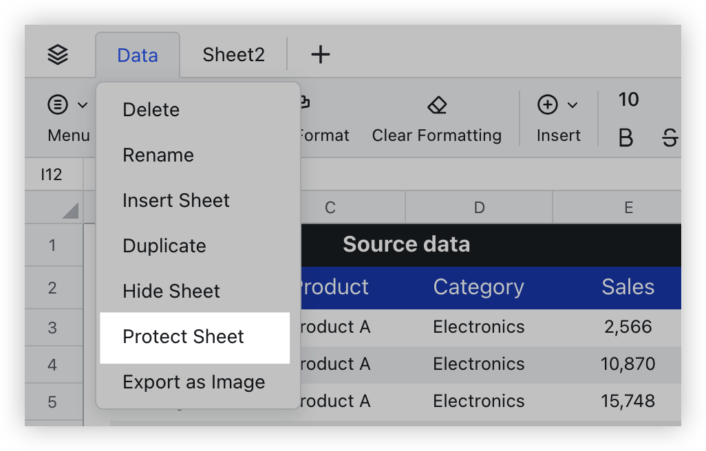 GETPIVOTDATA function for Sheets