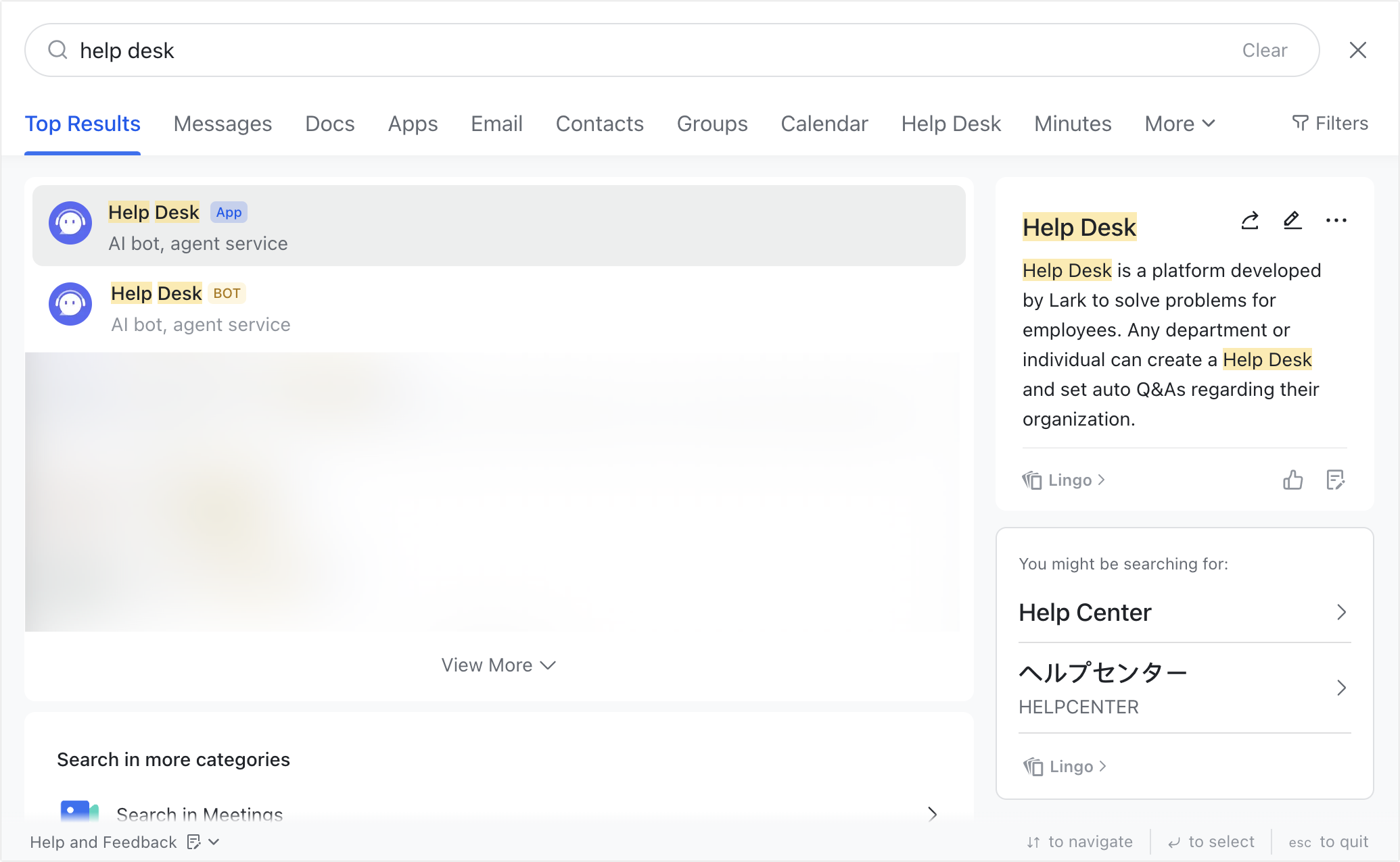 Create, update, and share help desks