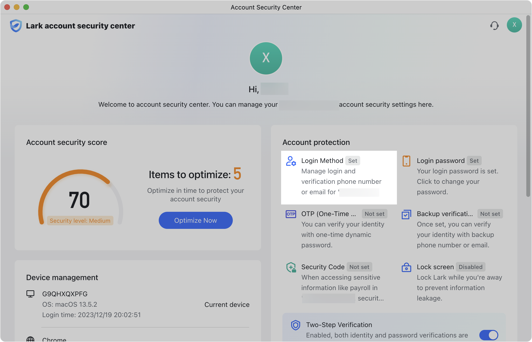 Enable a Google account or Apple ID to be used for login
