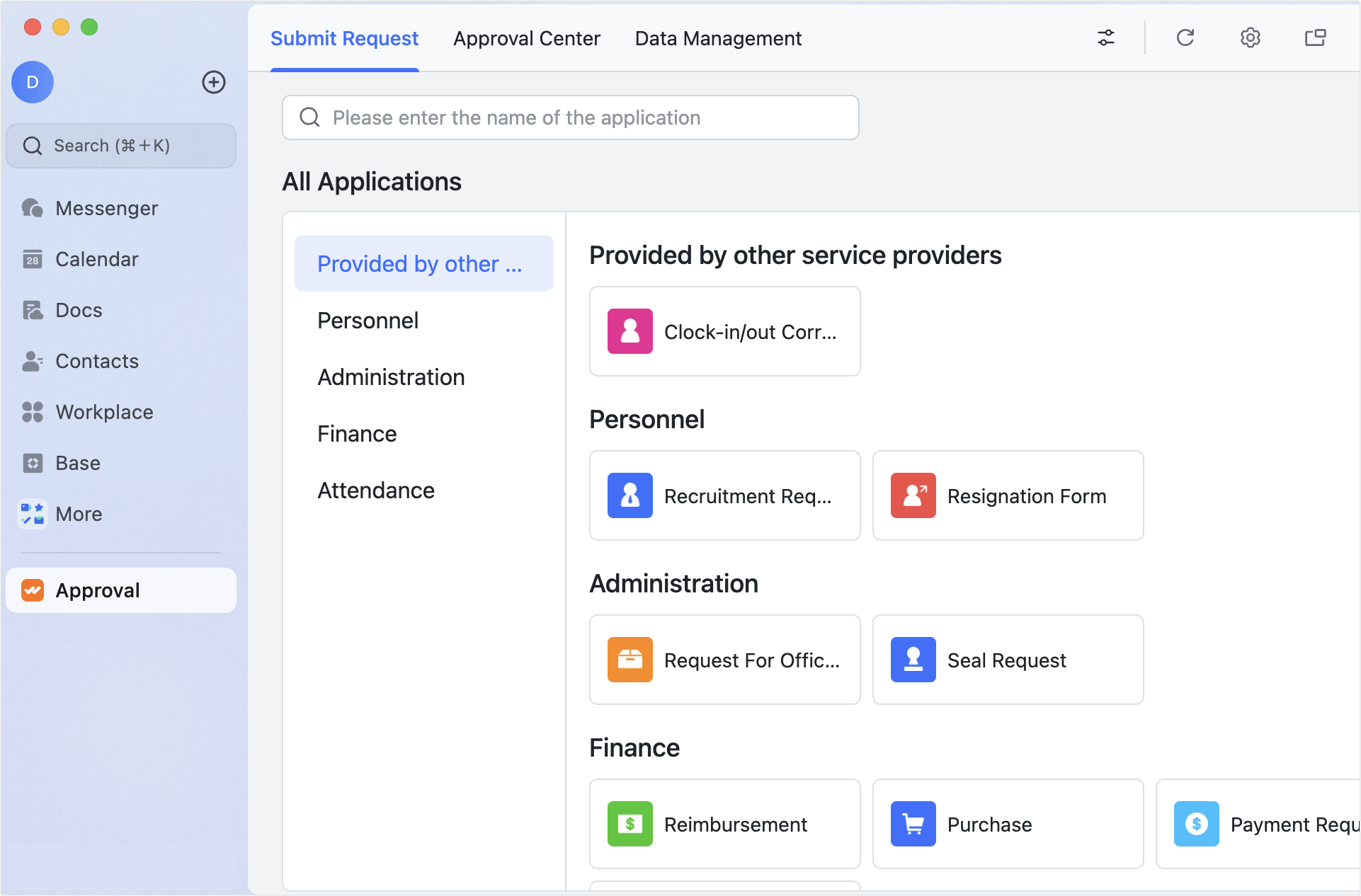Get started with requesting approval