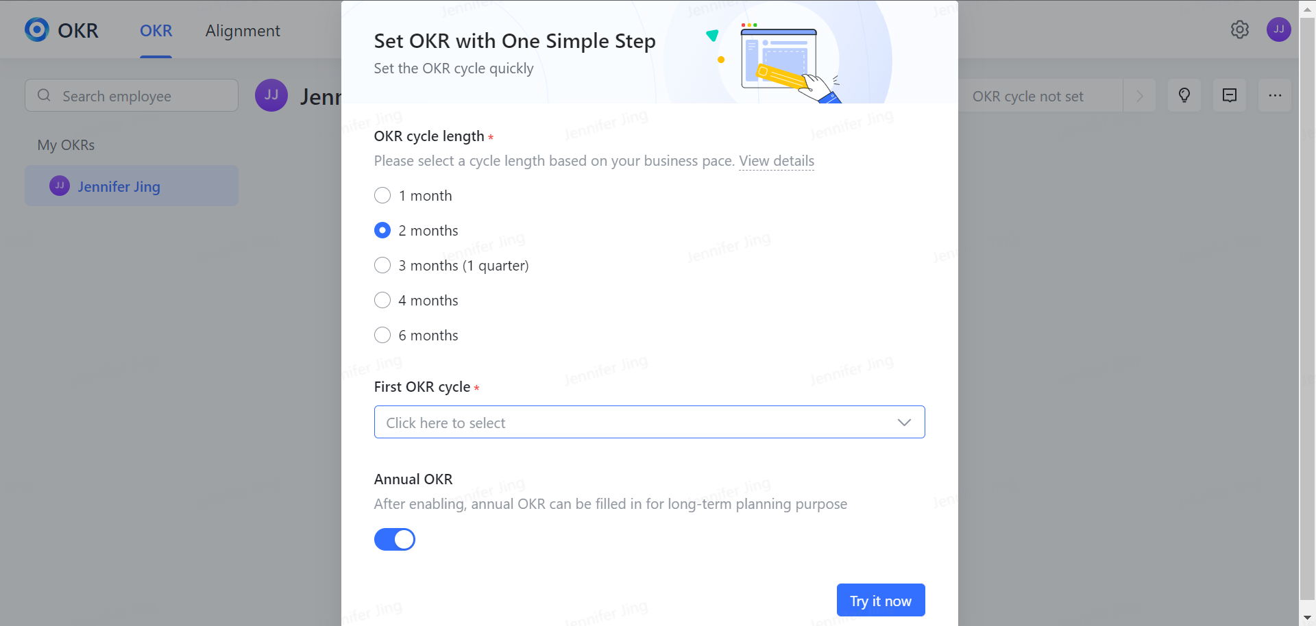 Lark OKR administrator guide