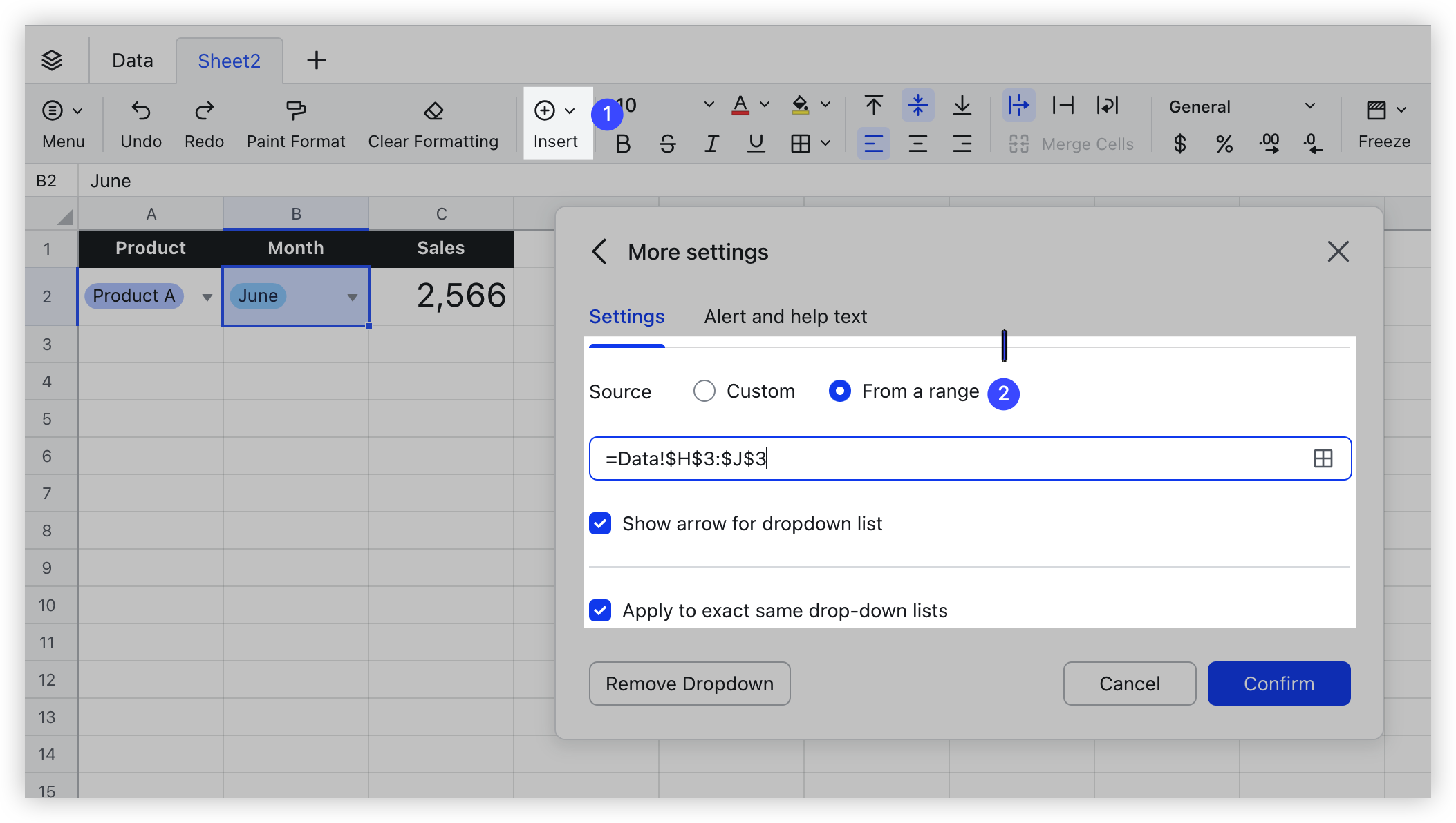 GETPIVOTDATA function for Sheets