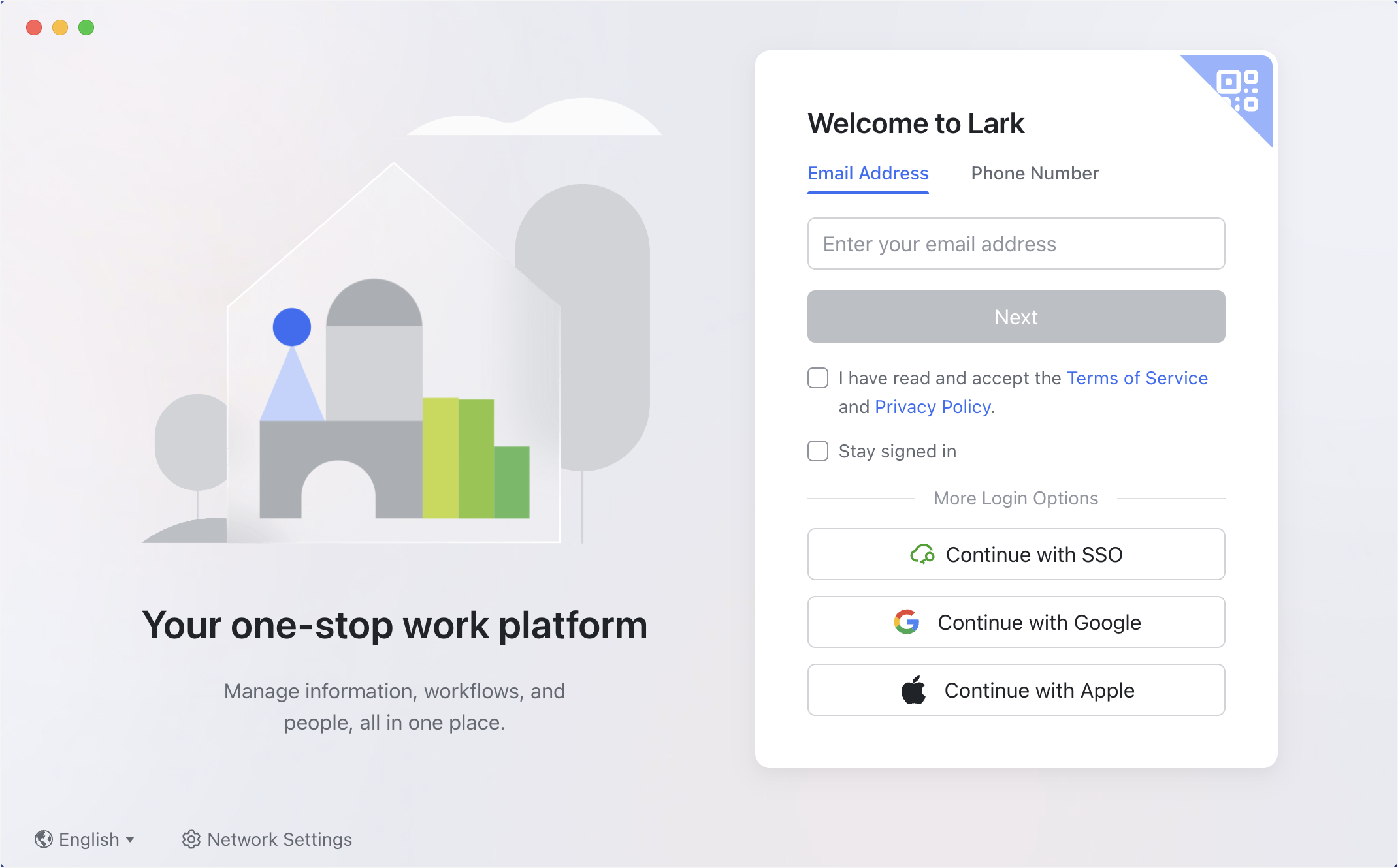 Đăng nhập và đăng xuất tài khoản Lark