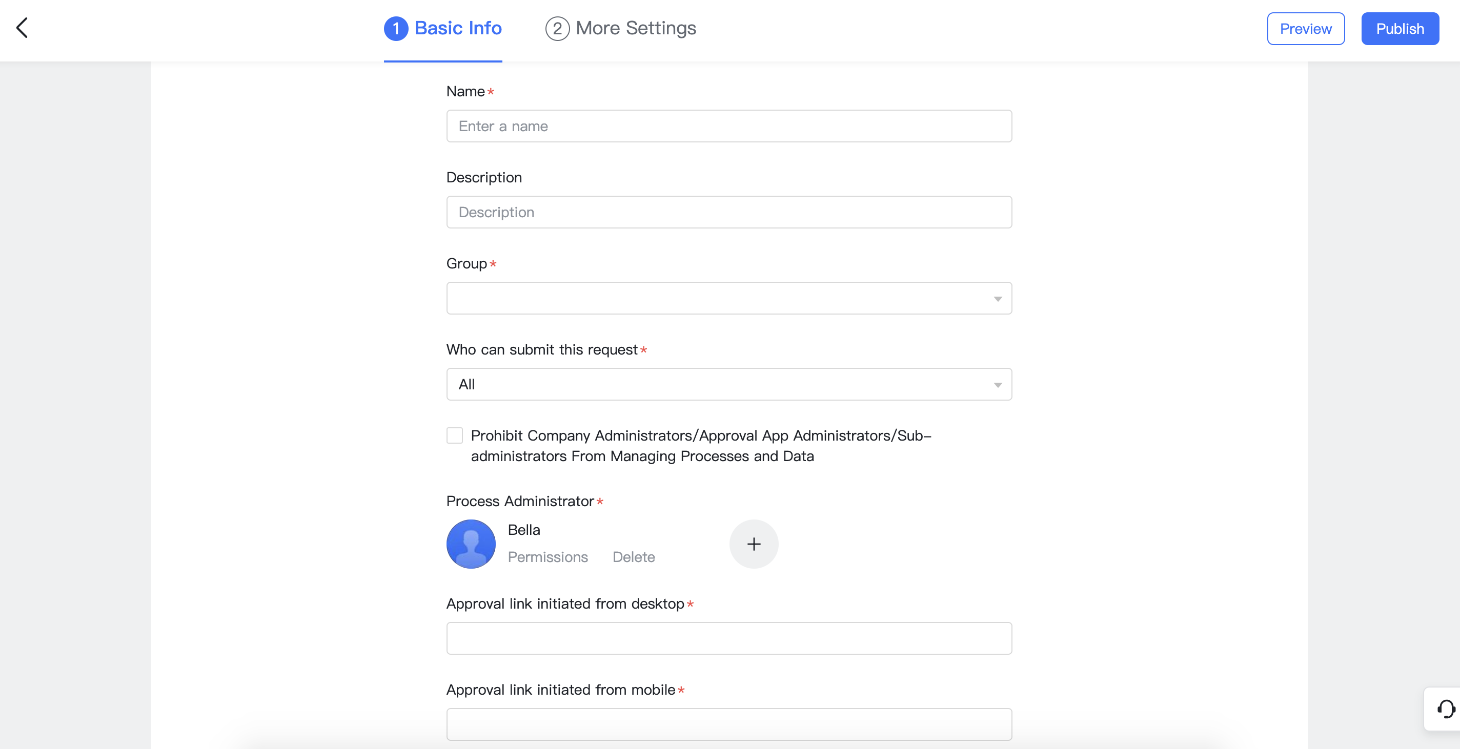 Admin | Use third-party approvals