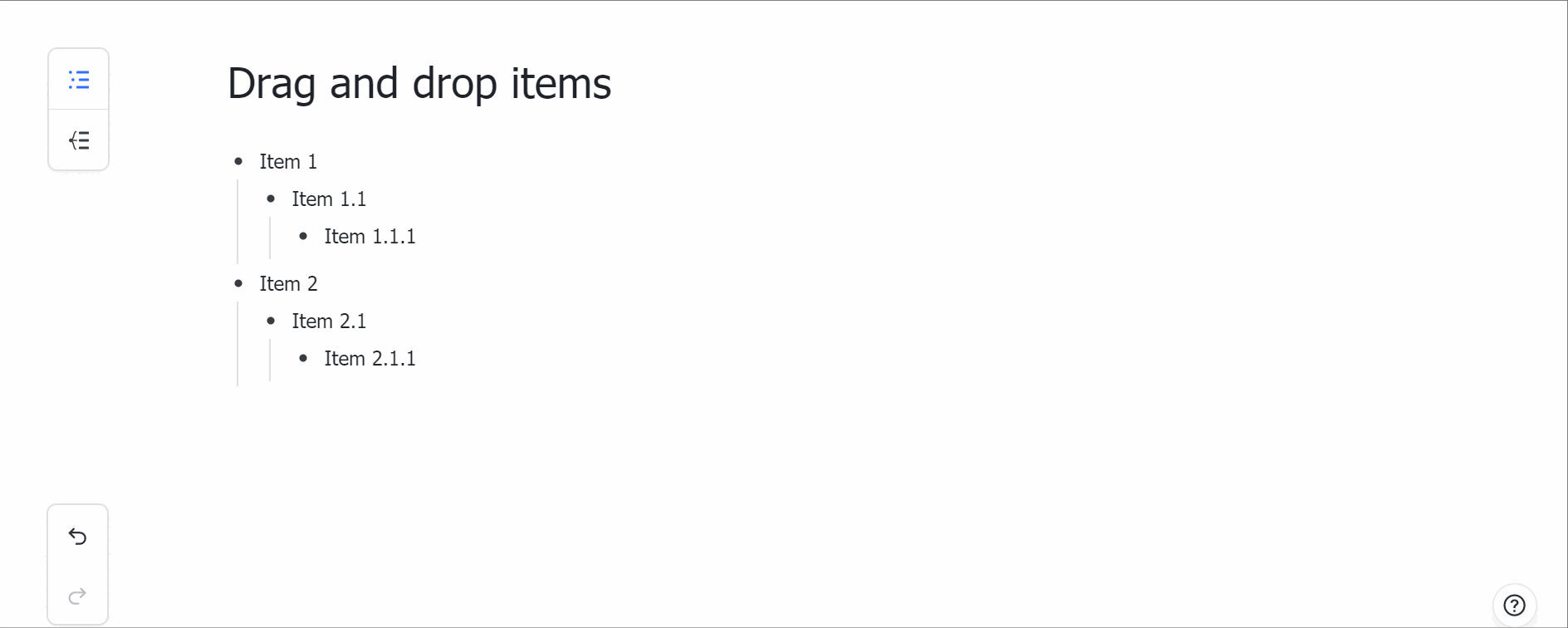 Create and edit mindnotes
