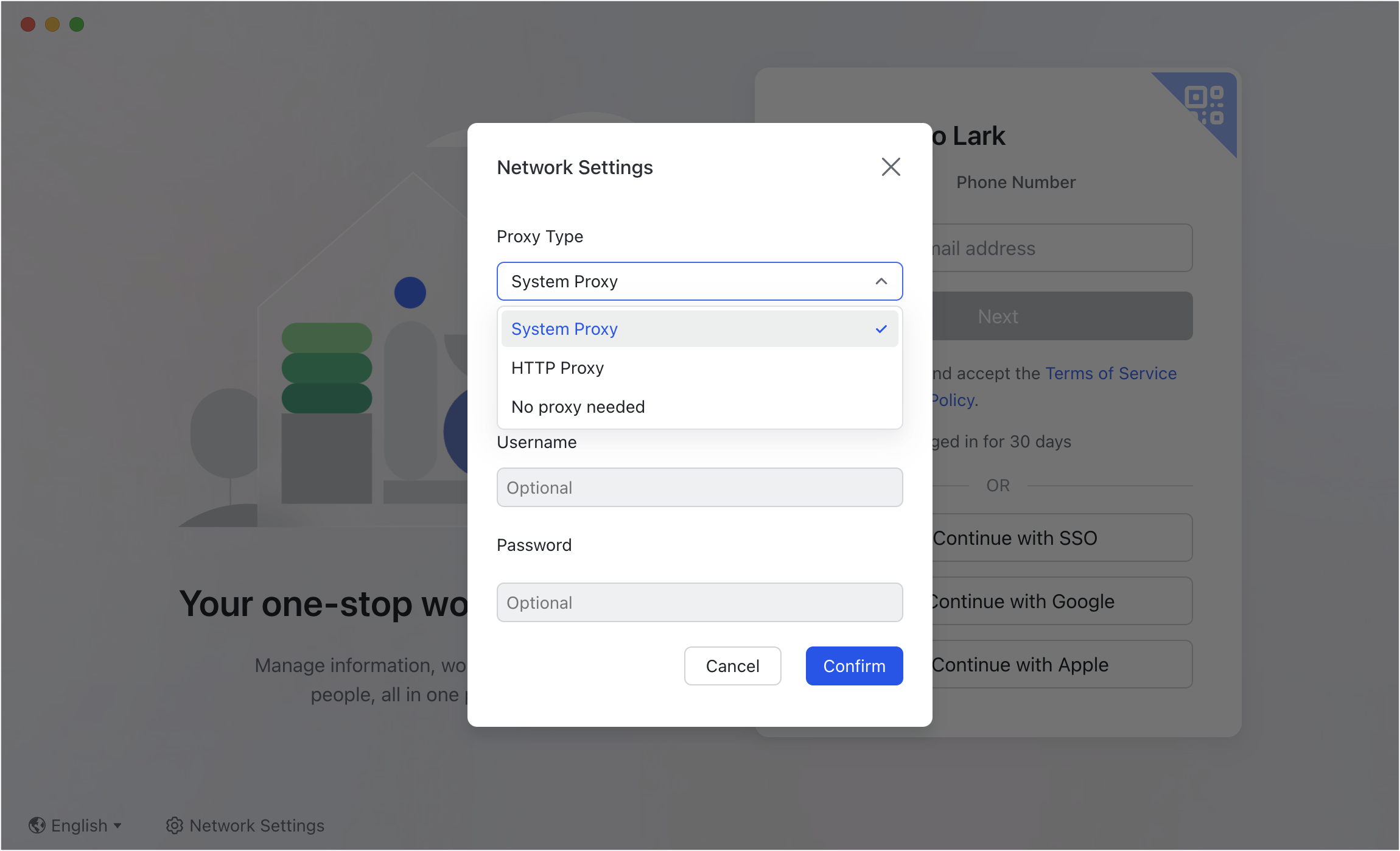 Enable a Google account or Apple ID to be used for login