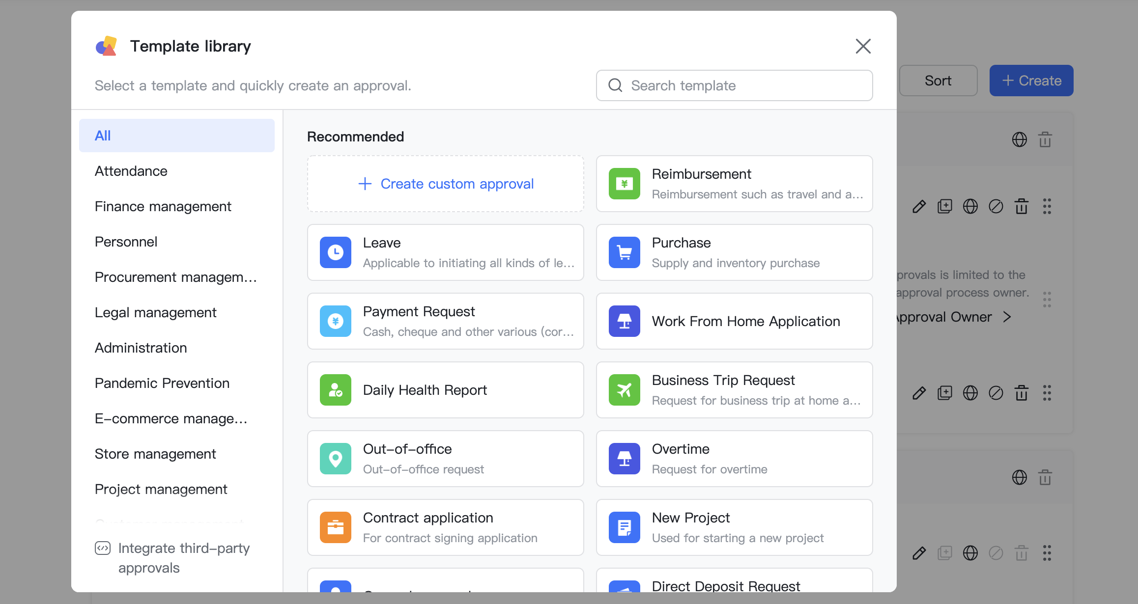 Admin | Use third-party approvals