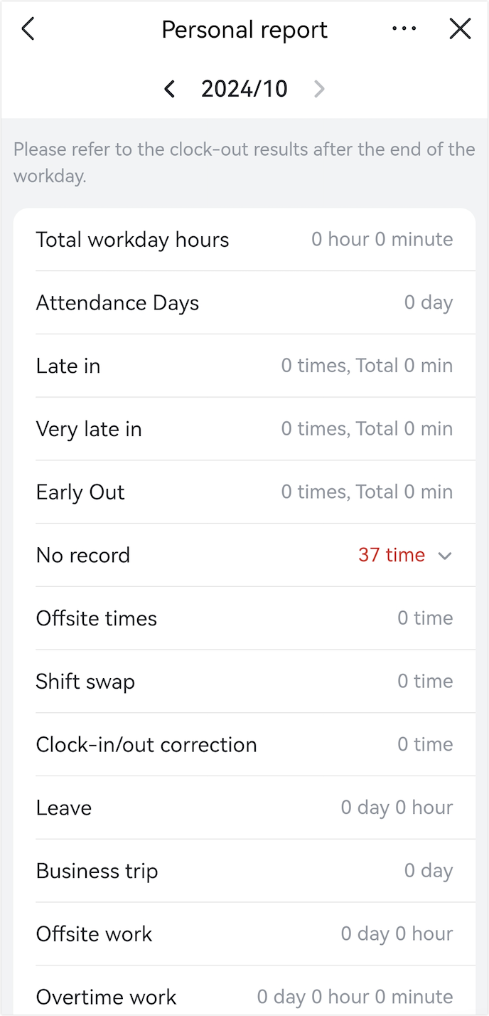 Admin | Set mobile attendance reports